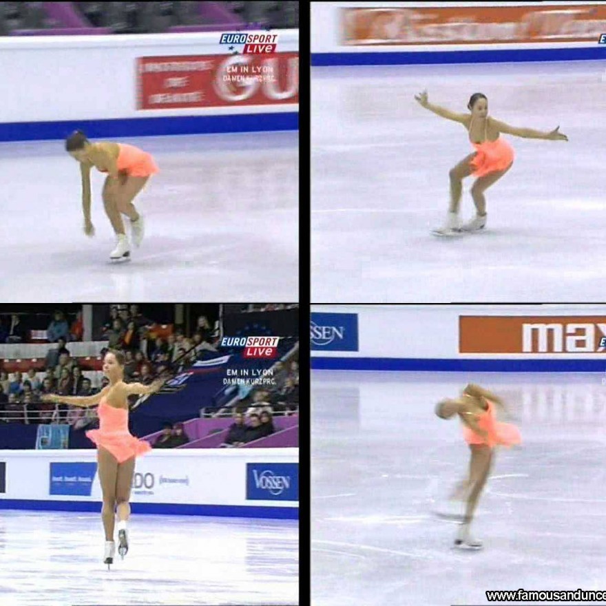 2006 European Figure Skating Championships Elena Glebova Beautiful Sexy Celebrity Nude Scene